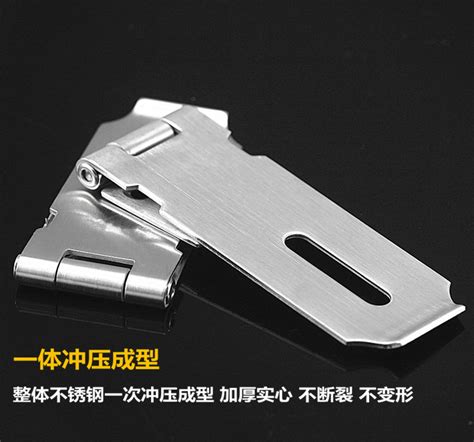 不锈钢锁扣木门卡扣插销门鼻子门锁扣搭扣门栓老式挂锁门扣锁扣 虎窝淘
