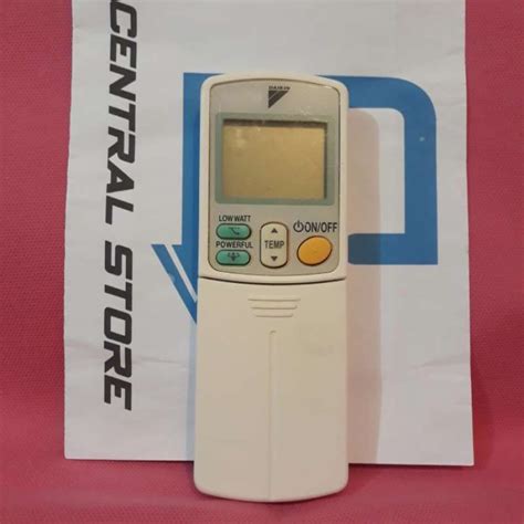 Promo Remote Ac Daikin Lowwatt Original Diskon 23 Di Seller Cuanz