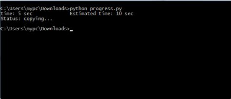 Python How To Make Multiline Progress Indicator In Terminal Stack