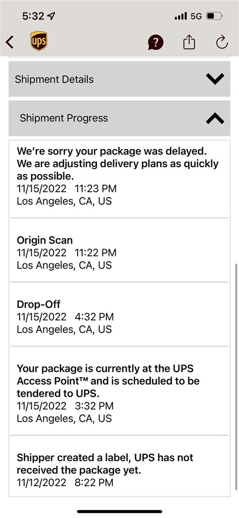 Help Delayed Package Hasnt Updated Since Last Night 1123pm What