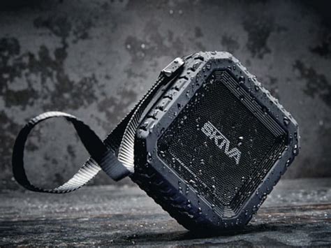 Skiva Soundcube Waterproof Bluetooth Speaker For 23