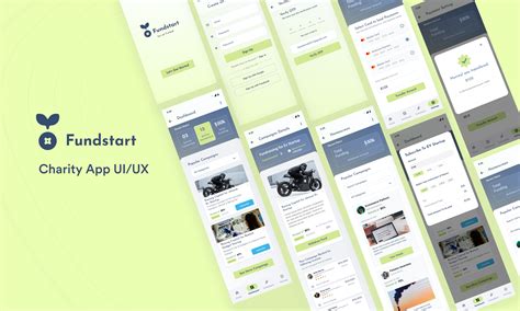 Charity App Ui Ux Figma