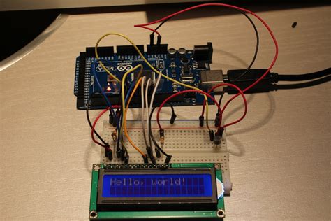 Research Lcd дисплей и Arduino
