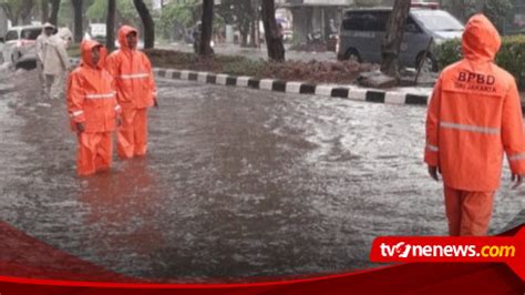Data BPBD DKI Jakarta Ruas Jalan Dan RT Yang Terdampak Banjir Bertambah