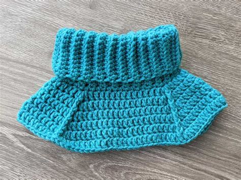 Free Crochet Turtleneck Dickey Pattern Crochet Bits