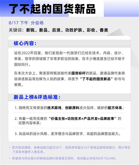 2022聚美丽大会完整议程and核心议题正式发布 知乎
