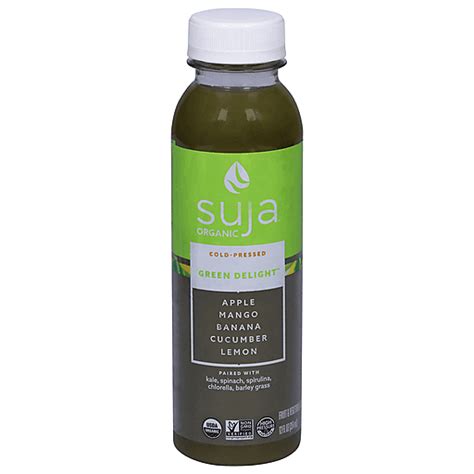 Suja Organic Fruit And Vegetable Juice Smoothie Green Delight Cold
