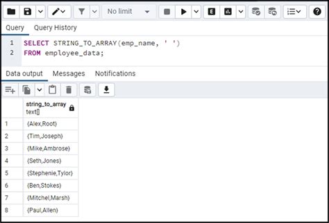 Stringtoarray Function In Postgresql Commandprompt Inc