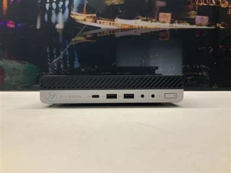 Hp Mini Pc Elitedesk G Core I T Gb Ssd Gb Ram Desktop Computer Picclick Au