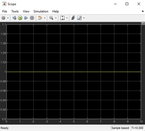 ramp return input value for test signal generation matlab