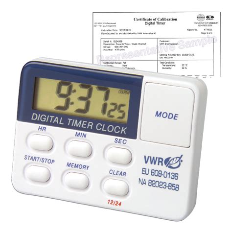Vwr® Traceable® Flashing Led Alert Big Digit Alarm Timer Digital Timers Vwr® Traceable® Flashing Led Alert Big Digit Alarm Timer Digital Timers