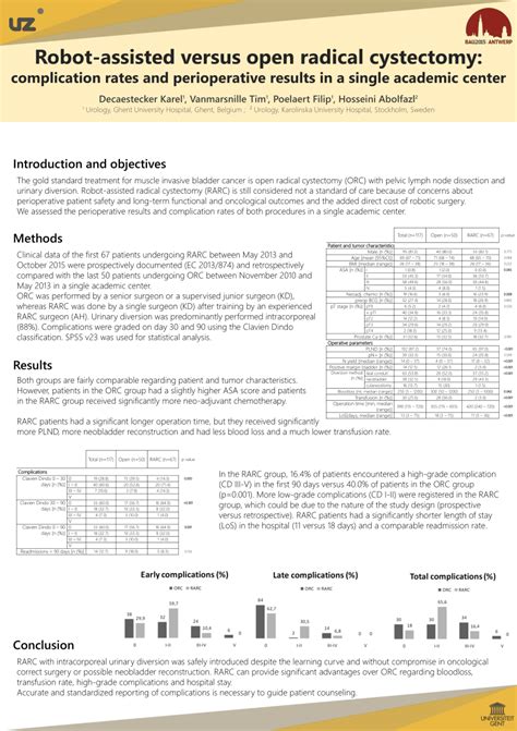 Pdf Robot Assisted Radical Cystectomy Versus Open Radical Cystectomy