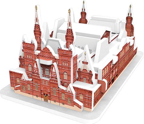 3D Пазл IQ 3D Puzzle "Исторический музей, Москва" — купить в интернет ...