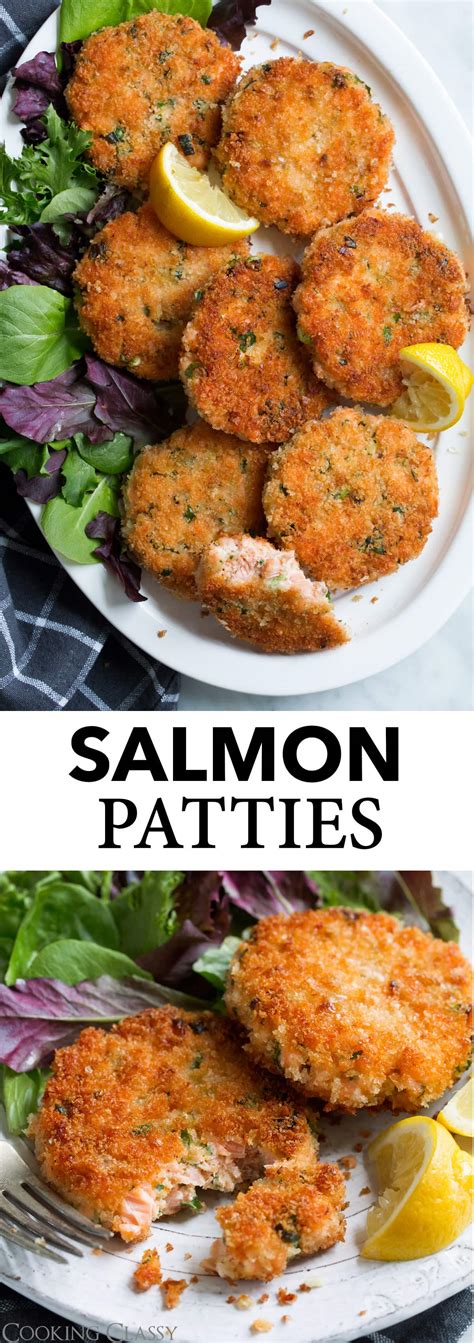 Salmon Patties Recipe Salmon Cakes Cooking Classy