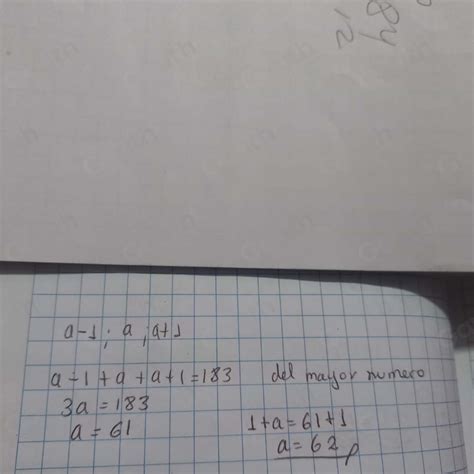Solved Responde las siguientes preguntas 2 La suma de 3 números
