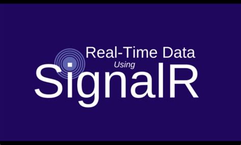 Integrate Signalr In Dotnet By Momnaamin215 Fiverr