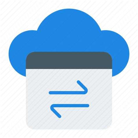 Cloud Computing Service Development Multimedia Icon Download On