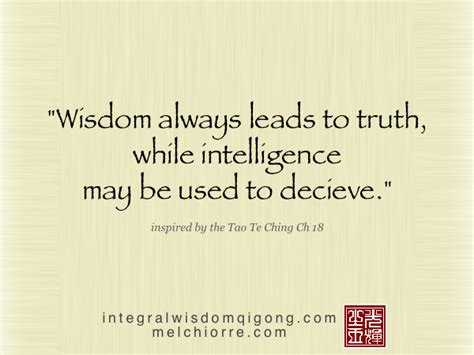 Intelligence And Wisdom Quotes
