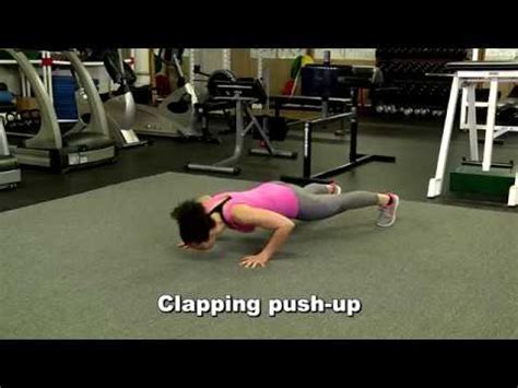 Clapping push up - YouTube