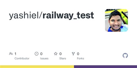 Github Yashielrailwaytest