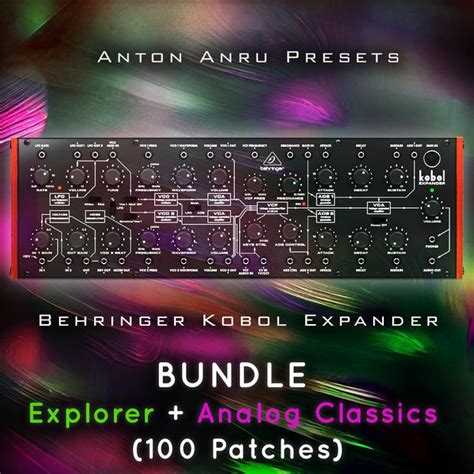 Behringer Crave Expressive Bass 10 Free Patches