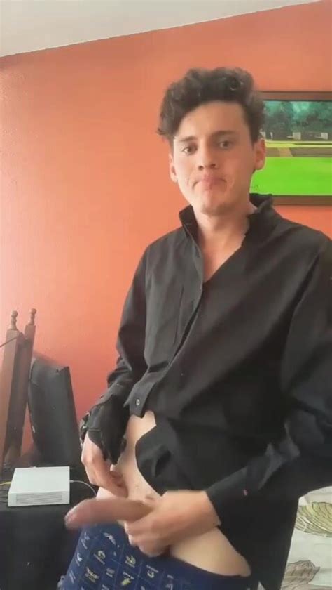 Hung Twink Showing Off