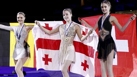 პირველი ოქრო ისტორიაში საქართველოს სახელით მოციგურავე ანასტასია გუბანოვა ევროპის ჩემპიონი