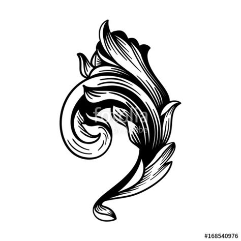 Victorian Scroll Vector At Collection Of Victorian