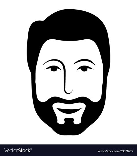 Adult Man Royalty Free Vector Image Vectorstock