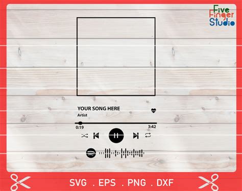 Spotify Cricut Svg