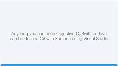 Android Wear Applications In C With Xamarin PPT