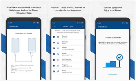 Top 6 Apps To Transfer Data From Android To Iphone