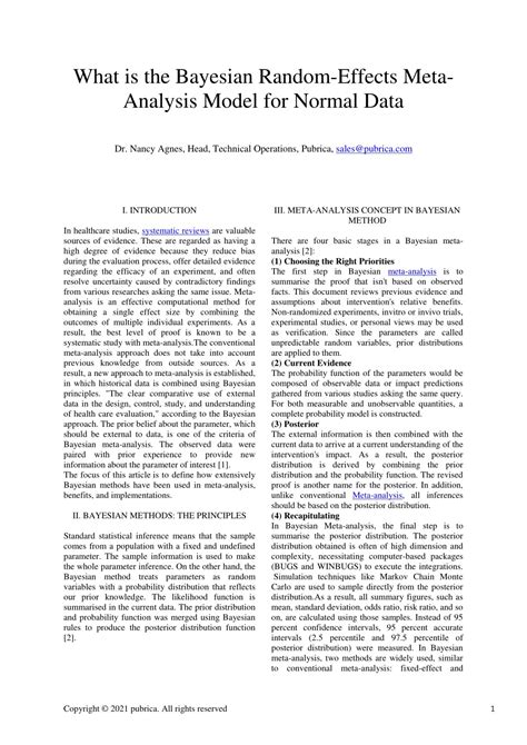 ppt bayesian random effects meta analysis model for normal data