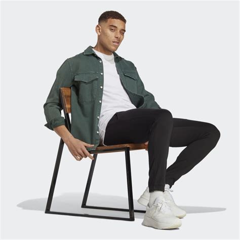 adidas ESS LGO T P SJ أسود