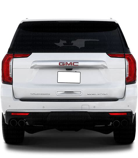 2020 Gmc Yukon Cargo E Dimensions