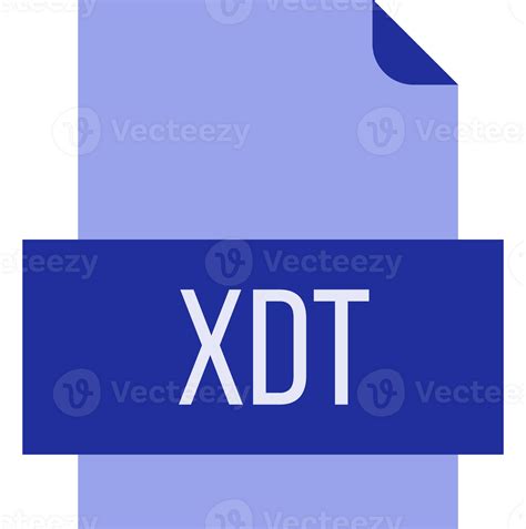 Xdt File Icon Fill Crisp Corners Design Element 57326670 Png