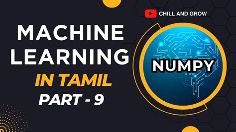 Machine Learning In Tamil Part 9 Numpy Tutorial For Beginners Youtube