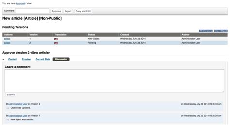 Ez Publish Workflows Multi Language Collaboration And Scheduled Publishing Mugo Web