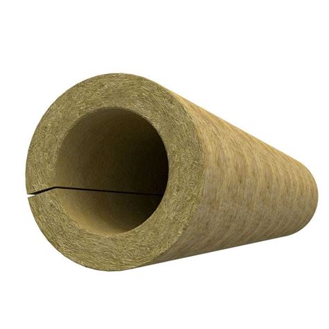 Stone Wool 50mm Thickness Rock Wool Insulation Pipe Rock Wool Pipe