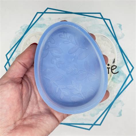 Floral Easter Egg Freshie Mold The Freshie Junkie Llc