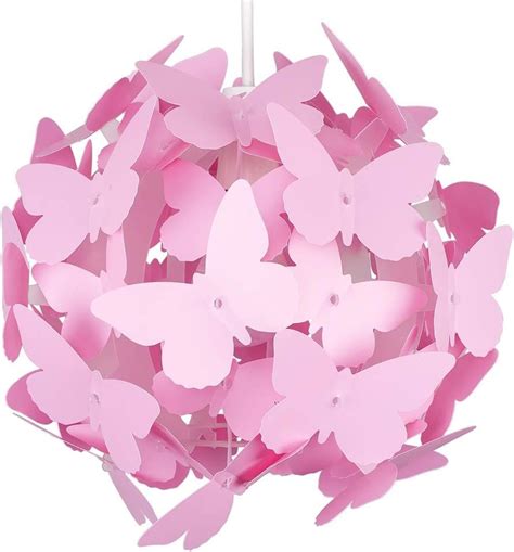 MiniSun Paralume Moderno Per Bambini Con Motivo Farfalla Per Luci
