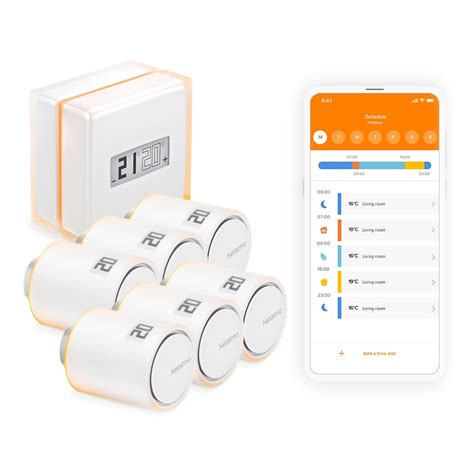 Netatmo Thermostat 6 Valves Smart Thermostat Avvenice