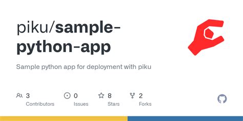 GitHub Piku Sample Python App Sample Python App For Deployment With Piku
