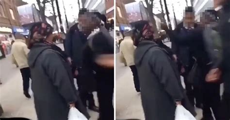 Girl 13 Filmed Slapping Elderly Woman Across Face In Street Metro News