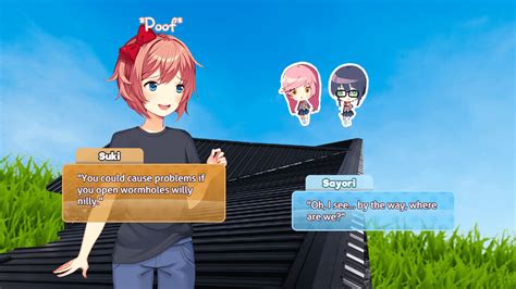 Super Sayori Discovers Her Powers Rddlc