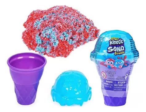 Kinetic Sand Scents Cono De Helado Azul Mercadolibre