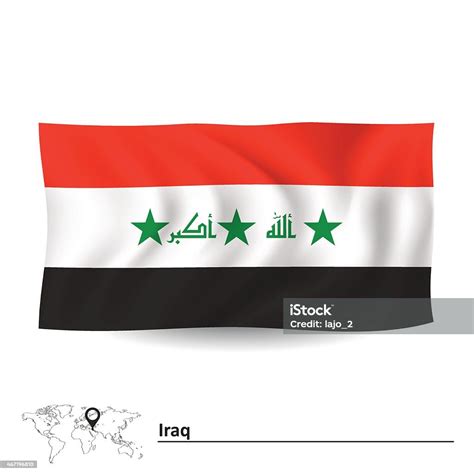 Vetores De Bandeira Do Iraque E Mais Imagens De 2015 2015 Arábia