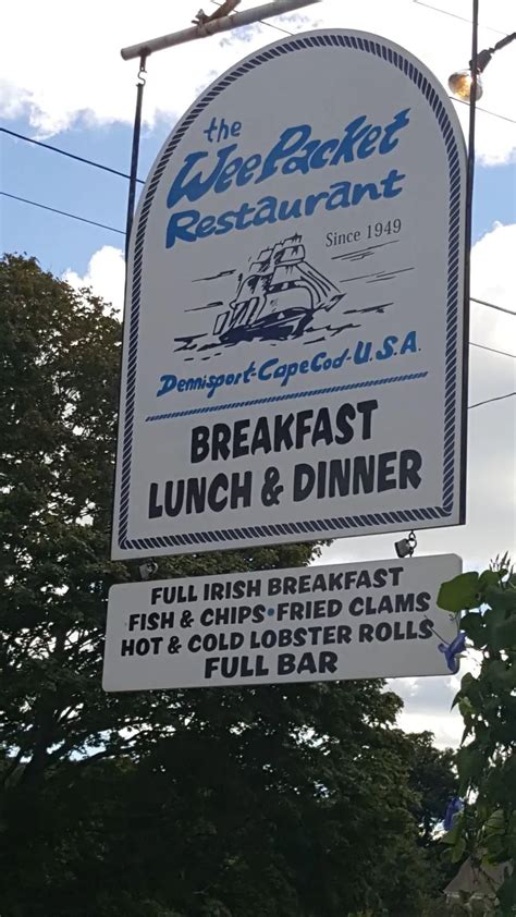 Wee Packet Menu Updated October 2025