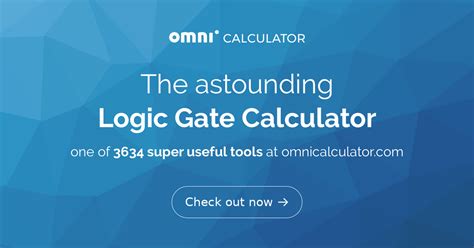Logic Gate Calculator