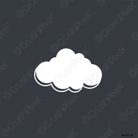 Cloud Logo Vector Design Template Stock Vector 4437228 Crushpixel